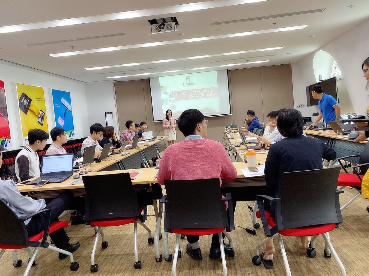 Robusta Hà Nội Khai Giảng Khóa Oracle Database 11g Sql Tuning Workshop Trung Tâm Công 