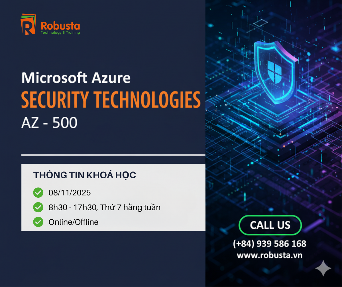 Khóa học Microsoft Azure Security Technologies – Làm chủ bảo mật trên ...