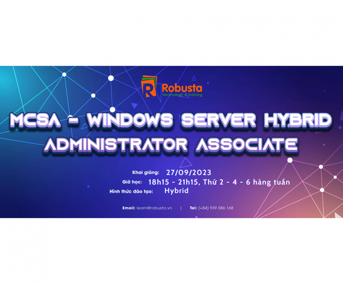 Giảm giá lên đến 55% học phí khóa học “MCSA – Windows Server Hybrid ...